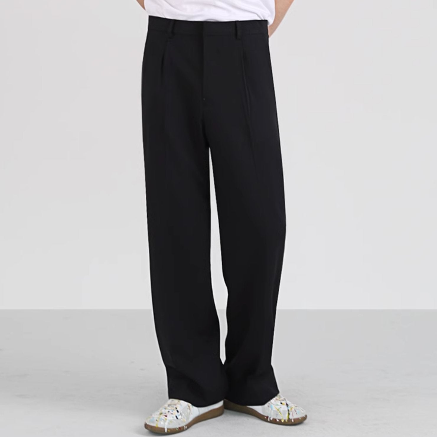 CLASSIC STRAIGHT PANTS - Aumori
