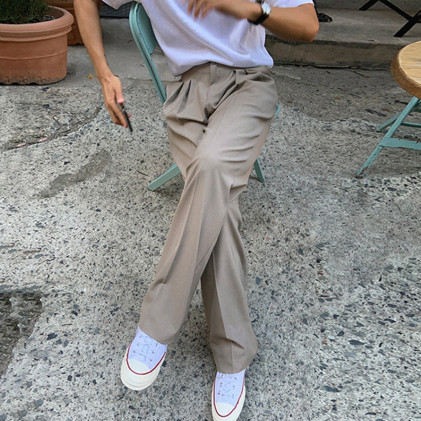 SPLIT PANTS - Aumori