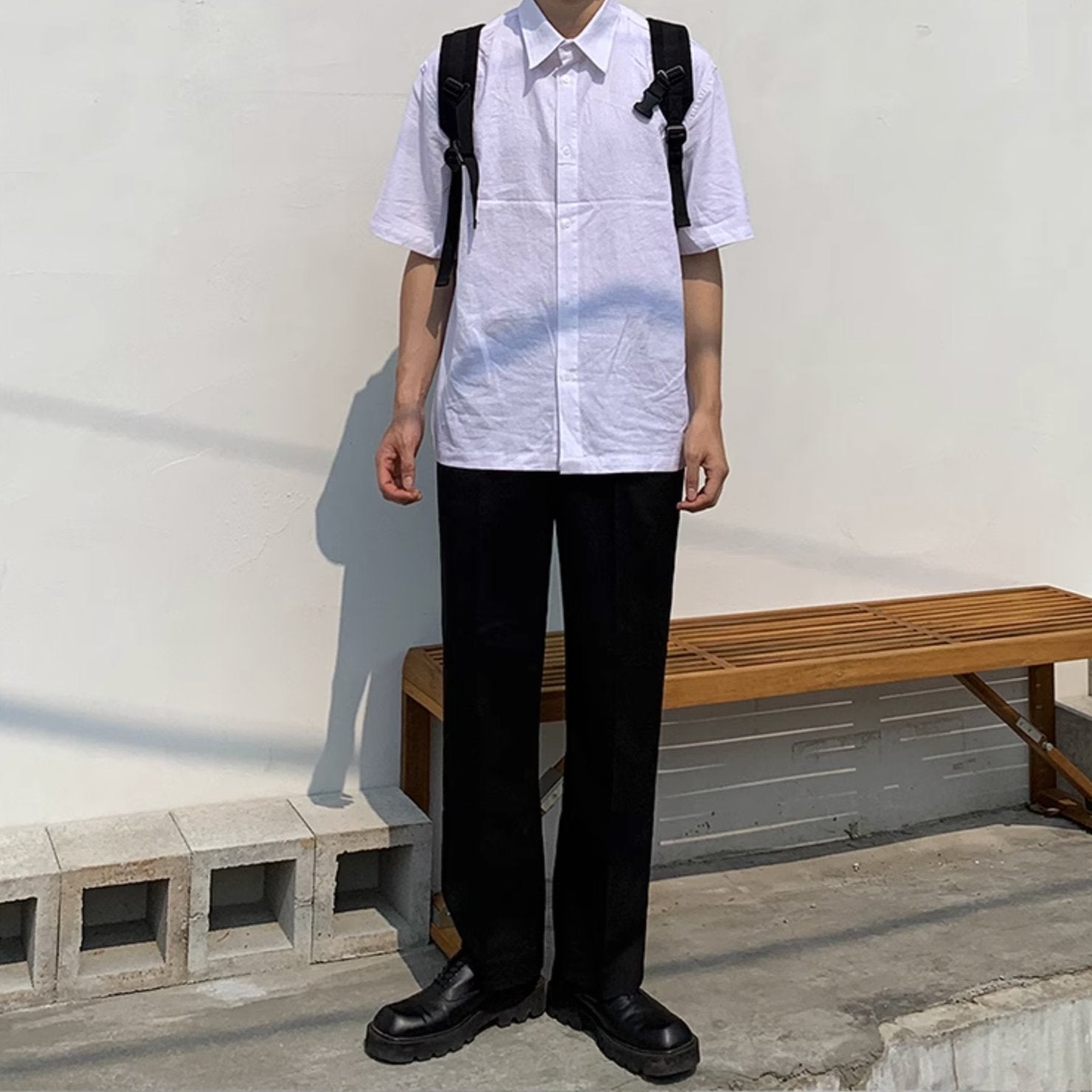 STRAIGHT FIT PANTS - Aumori