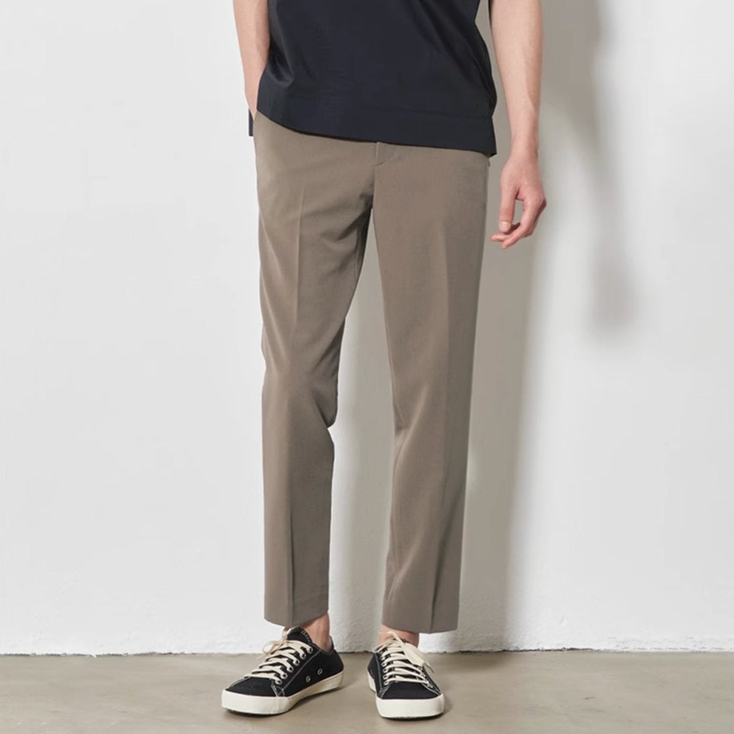 TAILORED ANKLE PANTS - Aumori