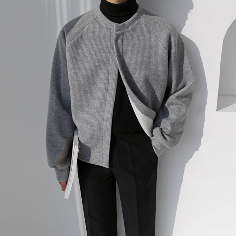 OPEN COLLAR JACKET - Aumori