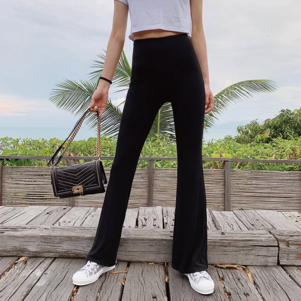 STRETCH FLARE PANTS | AUMORI – Stockbay