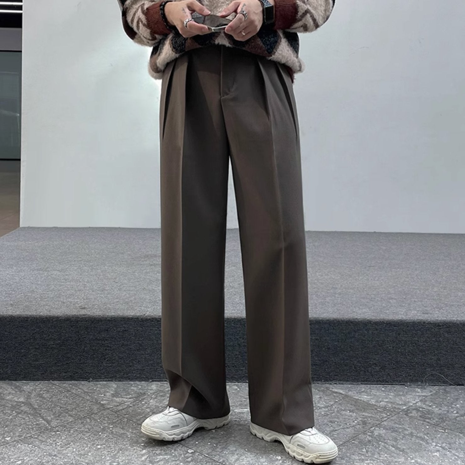 WIDE SPLIT PANTS - Stockbay