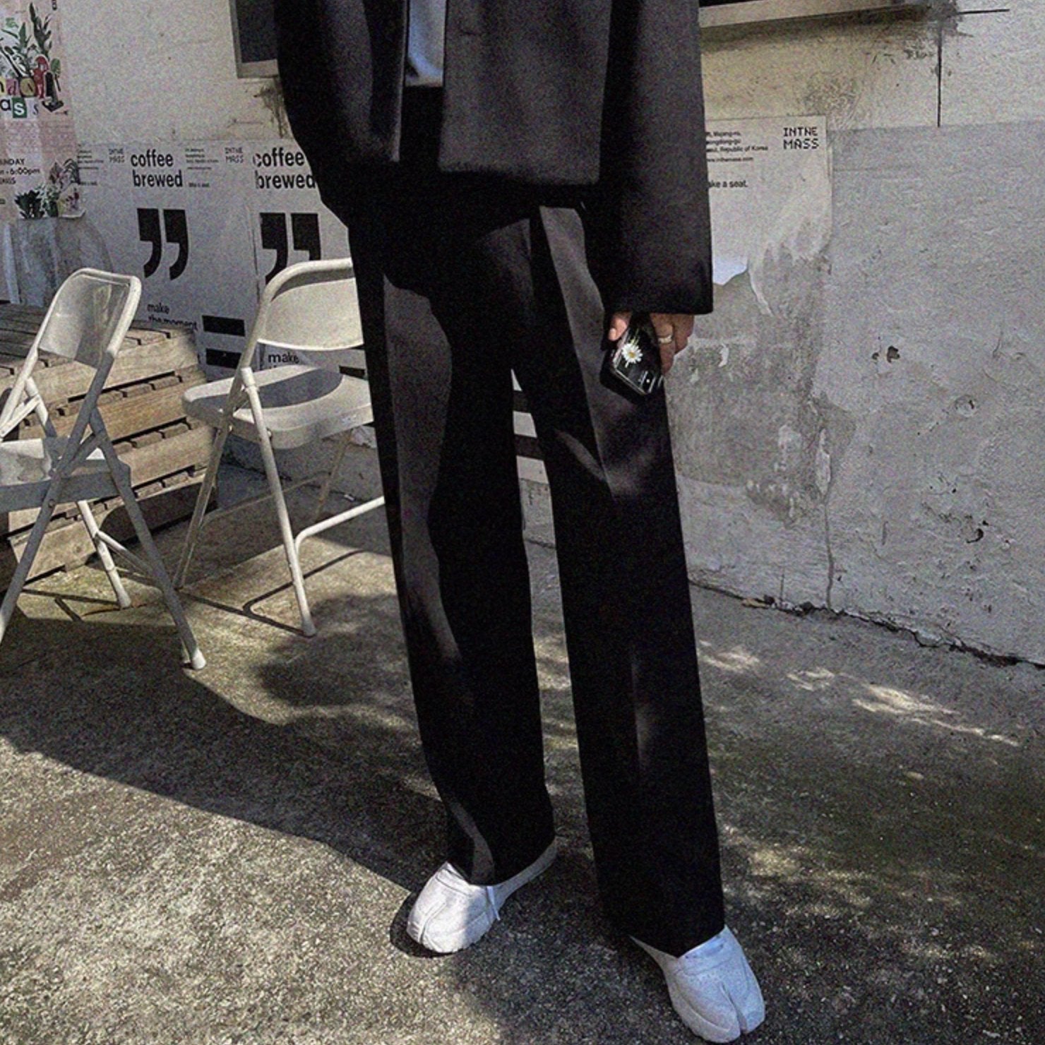 WIDE SPLIT PANTS - Aumori